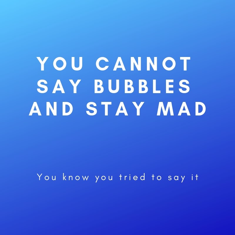 Parenting Hack: Water and Bubbles Solve Everything