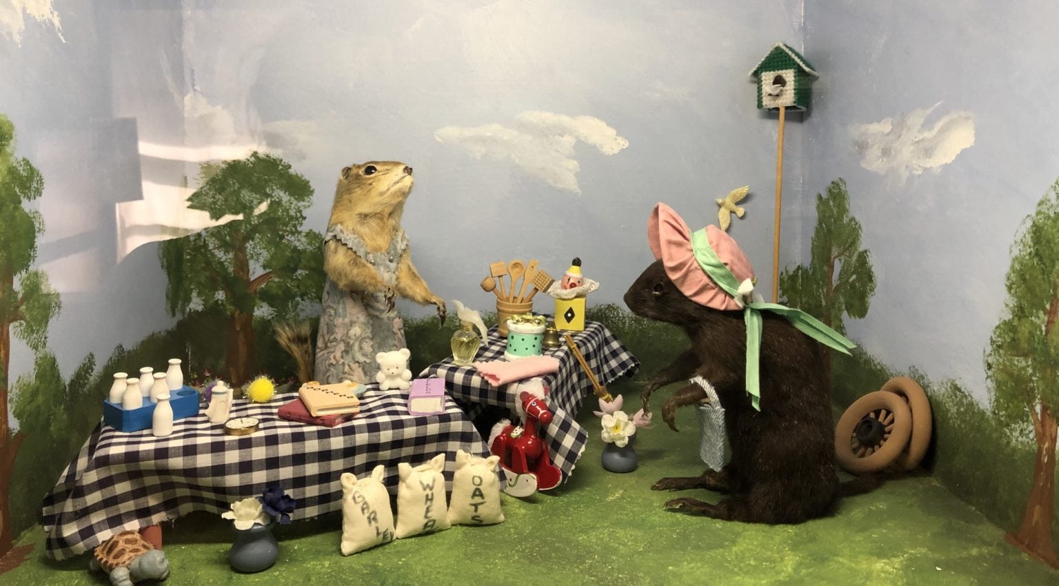 Visiting the Gopher Hole Museum in Torrington