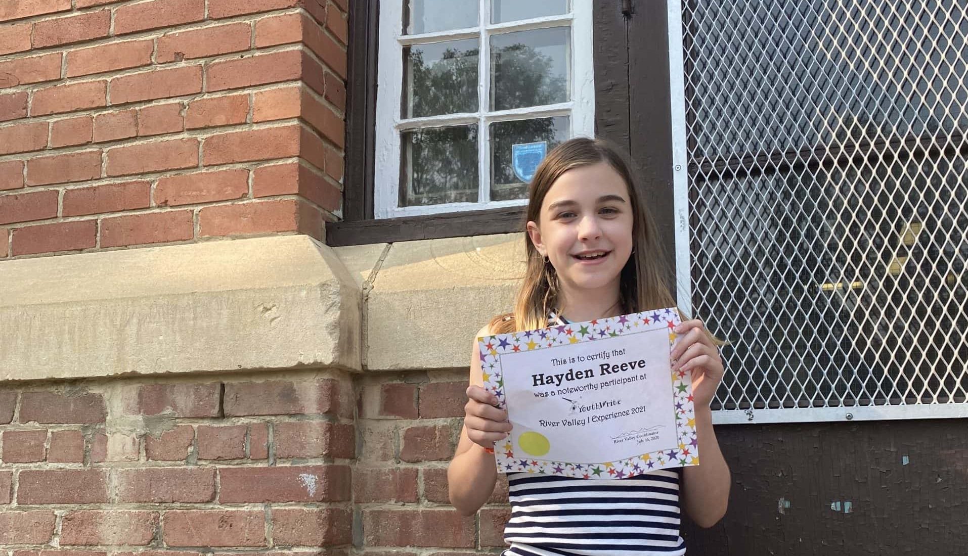 An 12 Year Olds Take On YouthWrite