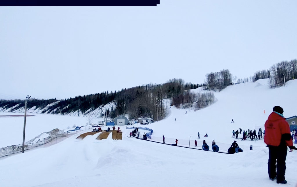 Getting Tubular at Rabbit Hill Ski Resort